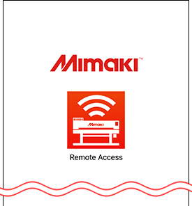 Mimaki Remote Access [Android] | Selecting a Printer/Plotter to View the Information Screen
