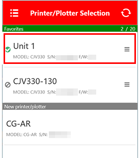 Mimaki Remote Access [Windows] | Printer/Plotter Remote Control via the ...