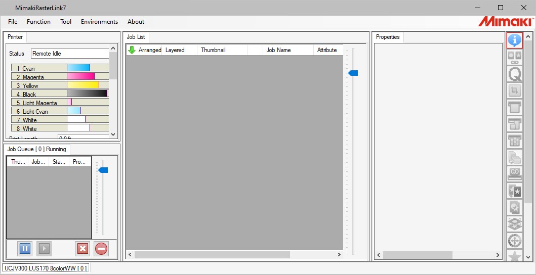 RasterLink7 [Inst] | Printer registration procedure