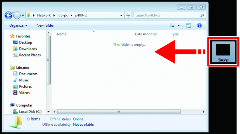 RasterLink7 [Net] | Printing Using a Hot Folder