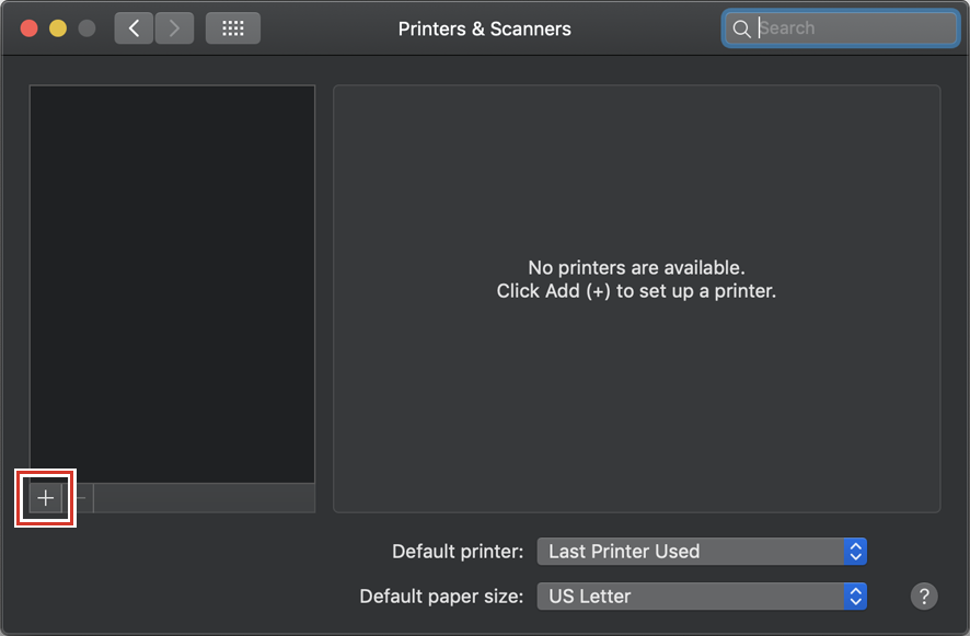 RasterLink7 [Net] | Printer Settings