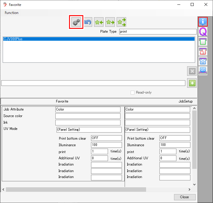 RasterLink7 [Net] | Creating a Hot Folder and Printer after Printer Registration