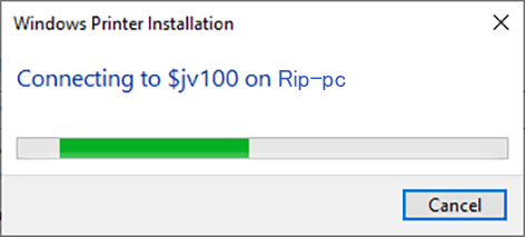 RasterLink7 [Net] | Adding a Printer
