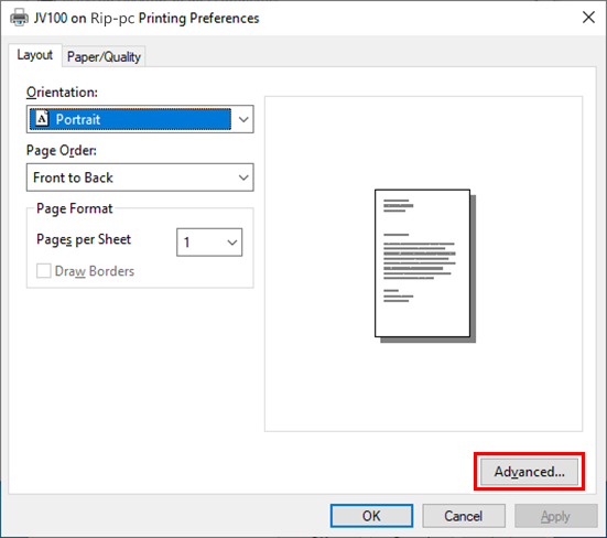 RasterLink7 [Net] | Printer Driver Installation