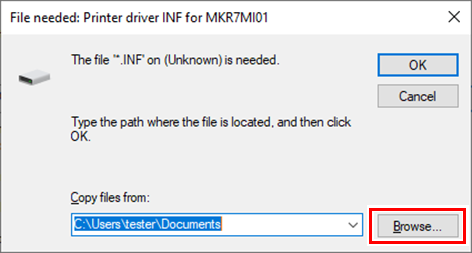 RasterLink7 [Net] | Adding a Printer