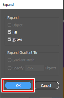 RasterLink7 [Ref] | Pattern objects are printed offset