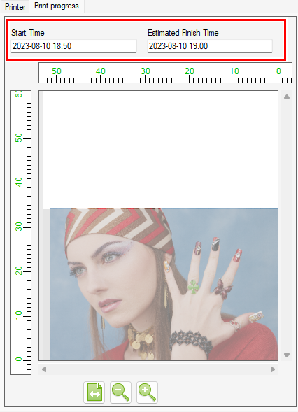 RasterLink7 [Ref] | Job Operations - Screen Layout