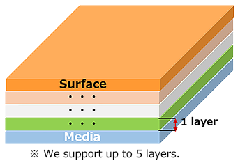 RasterLink7 [Ref] | Multilayer Printing - Functions