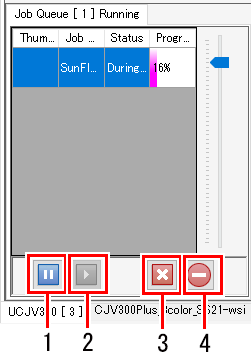 RasterLink7 [Ref] | Execute - Screen Layout