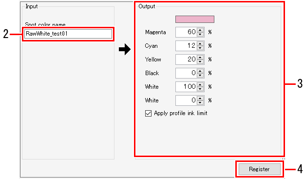 RasterLink7 [Ref] | Color Collection - Operations