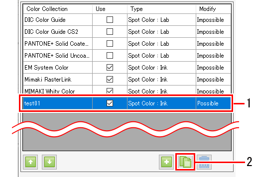 RasterLink7 [Ref] | Color Collection - Operations