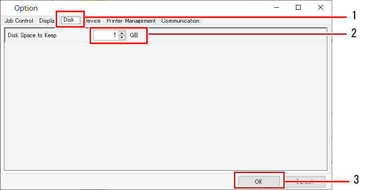 RasterLink7 [Ref] | [Option] - Operations