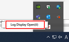 RasterLink7 [Ref] | Log Display - Operations