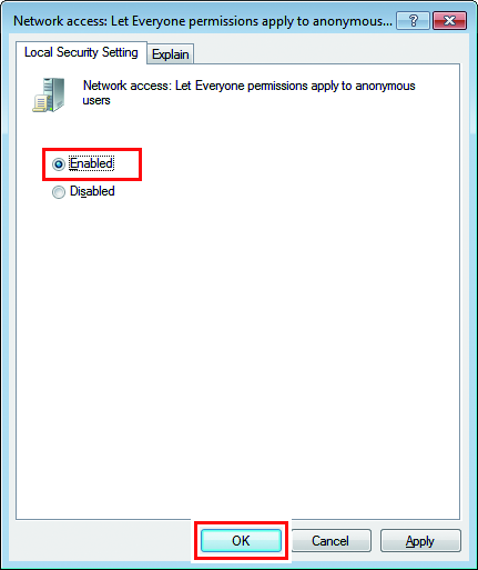 RasterLink6Plus [Net] | In Windows 7