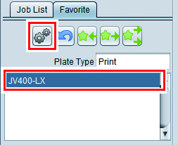 RasterLink6Plus [Net] | Creating a Hot Folder and Printer Driver after Printer Registration