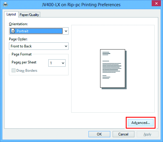 RasterLink6Plus [Net] | Printer Driver Installation