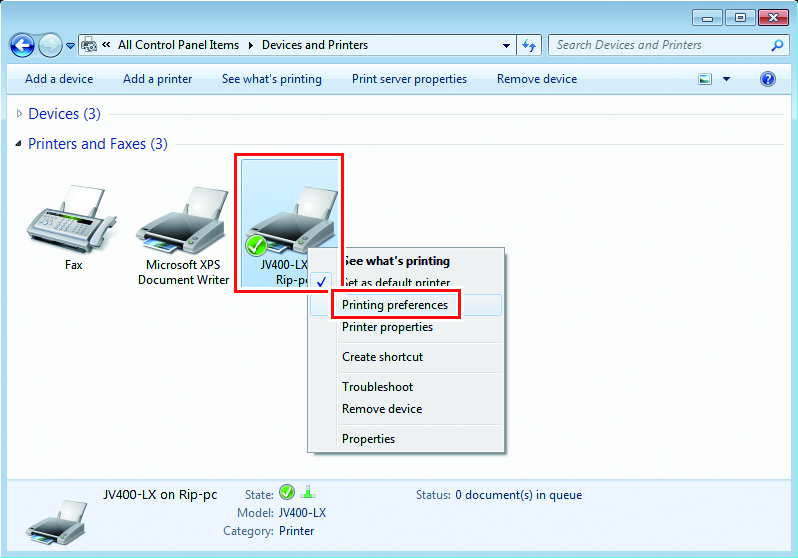 RasterLink6Plus [Net] | Printer Driver Installation