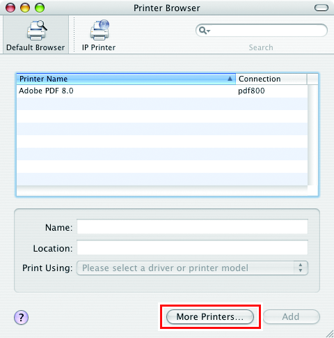 RasterLink6Plus [Net] | Printer Settings