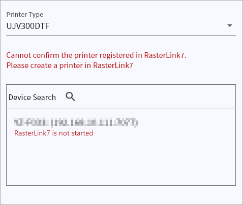 Simple Create [Desktop] | If a registered printer is not recognized in ...